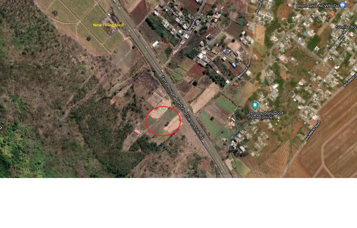 Verdun Motorway Notre Dame Mauritius For Sale 270perches